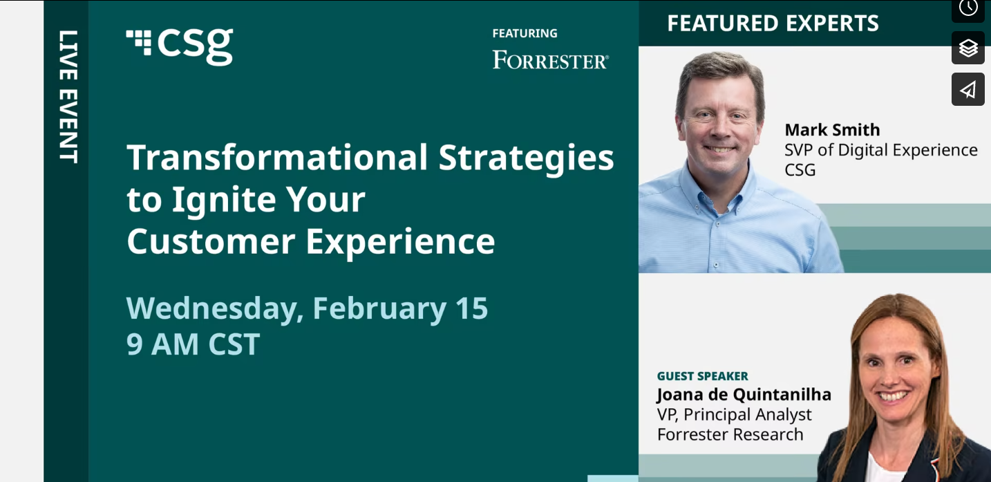 Webinar: Transformational Strategies to Ignite Your CX